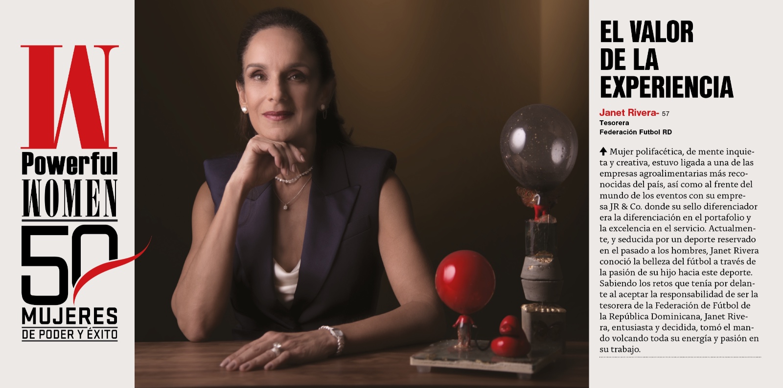 Janet Rivera, con la mente puesta en el juego ante la ONU