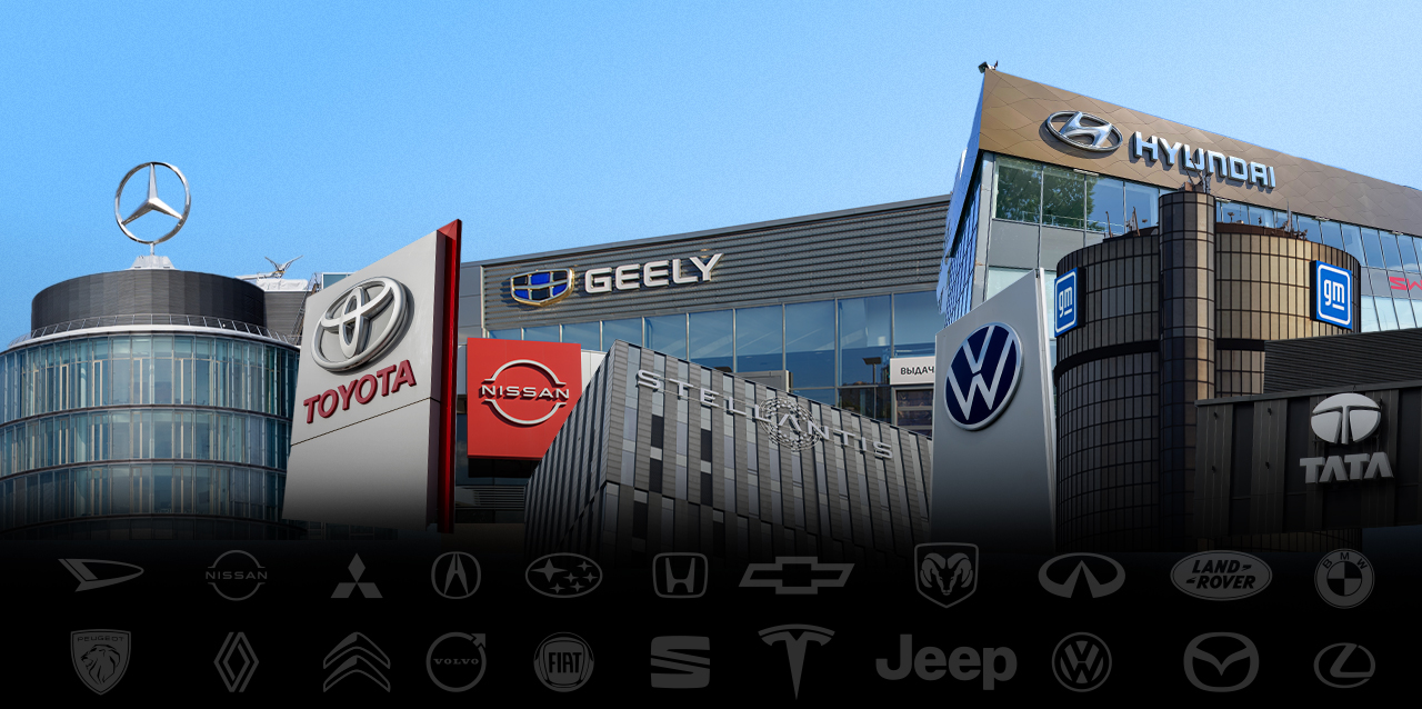 Las conexiones entre los grandes grupos automotrices y sus marcas ...