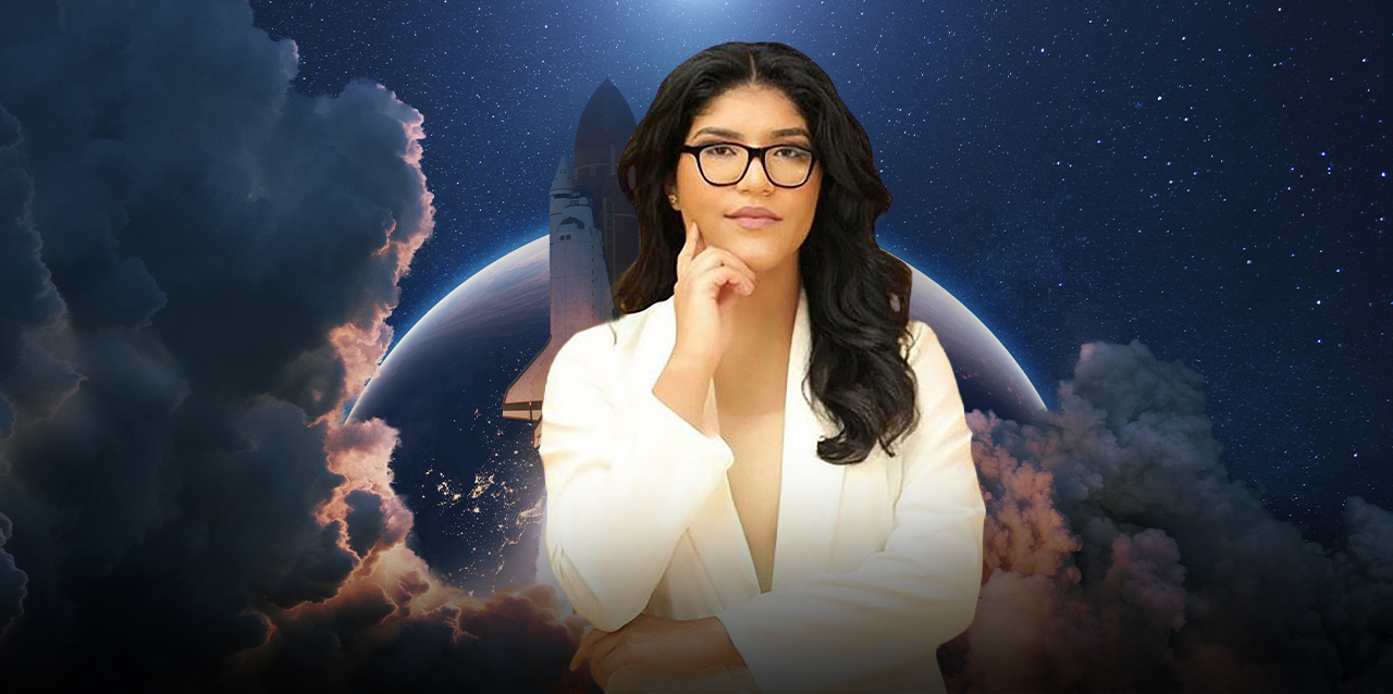 La historia de Sheily Sapeg, la joven que conquista el espacio