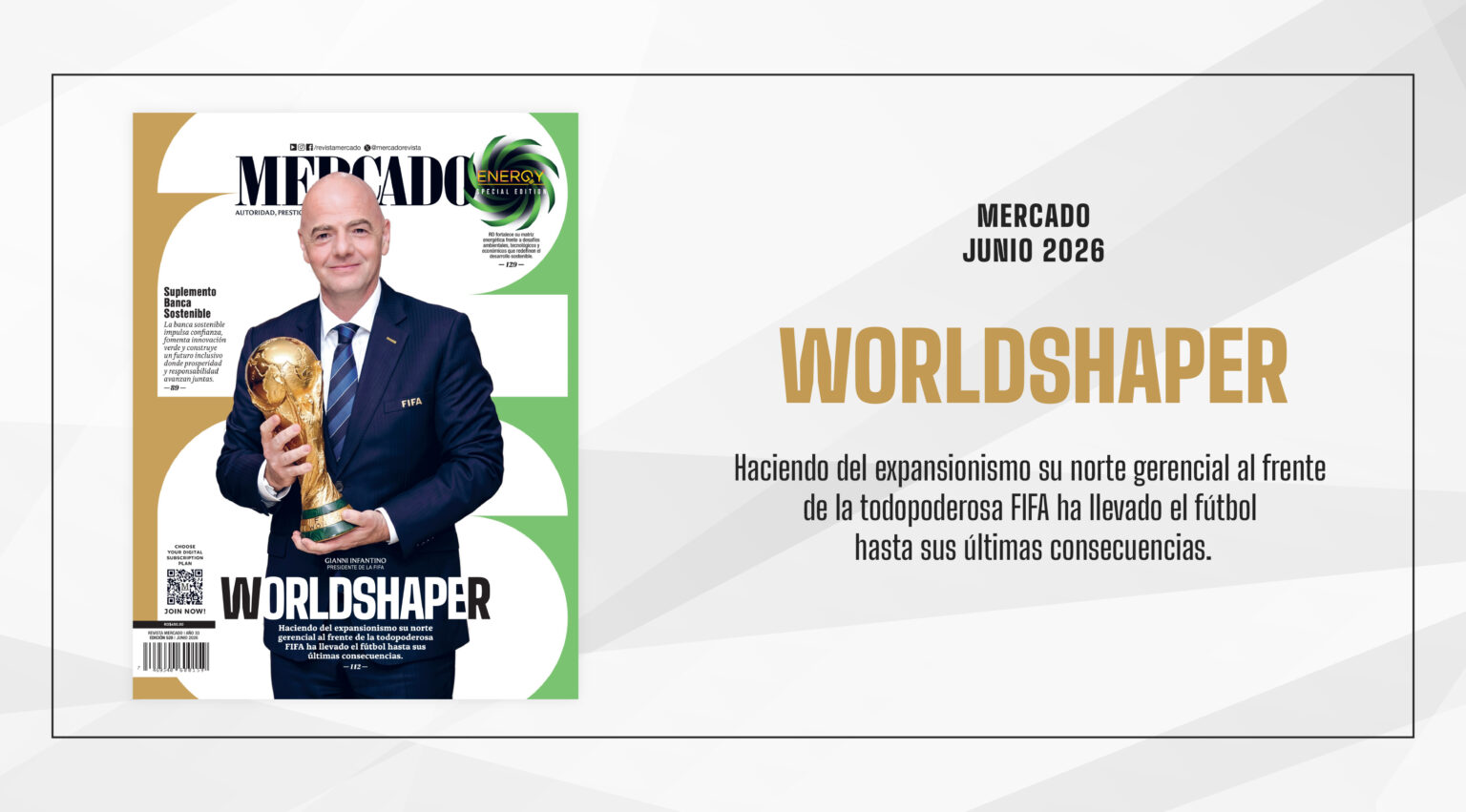 World Shaper: Gianni Infantino y la expansión global del fútbol ...